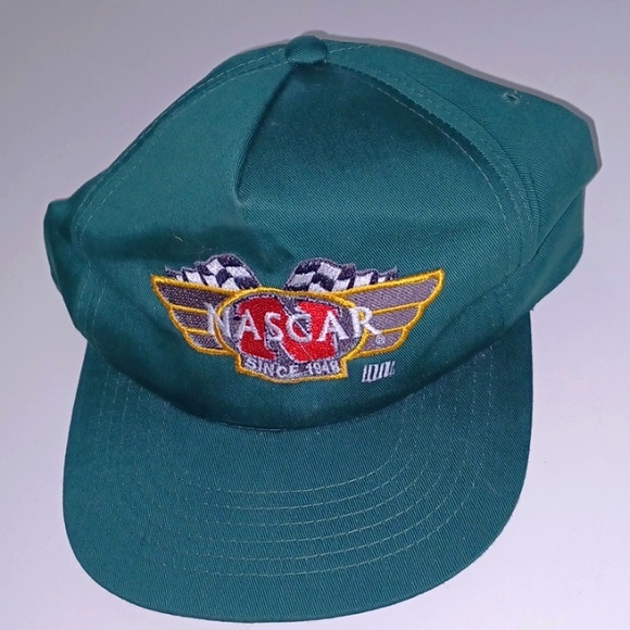 Nascar | Accessories | Vintage Nascar Since 948 Racing Green Baseball ...